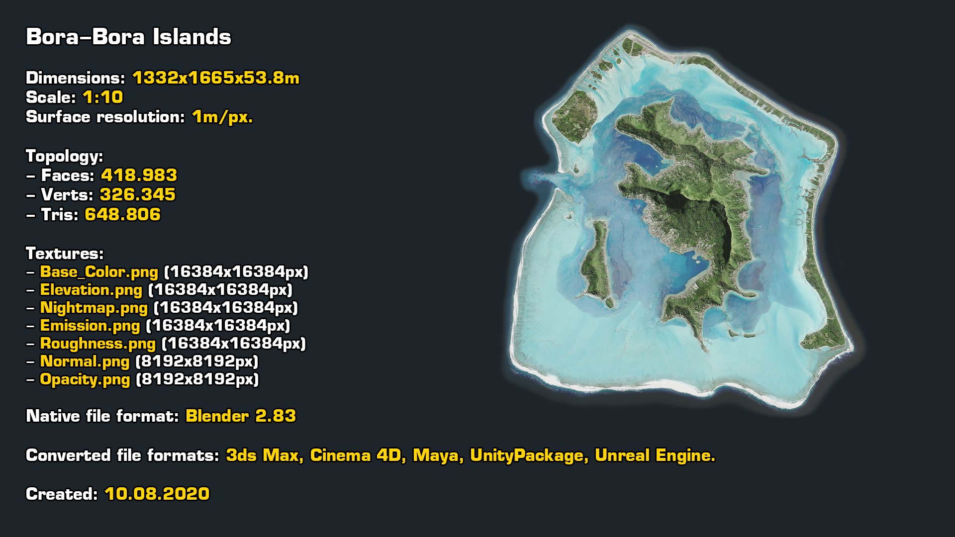 3D Islands Colllection - TurboSquid 2106673