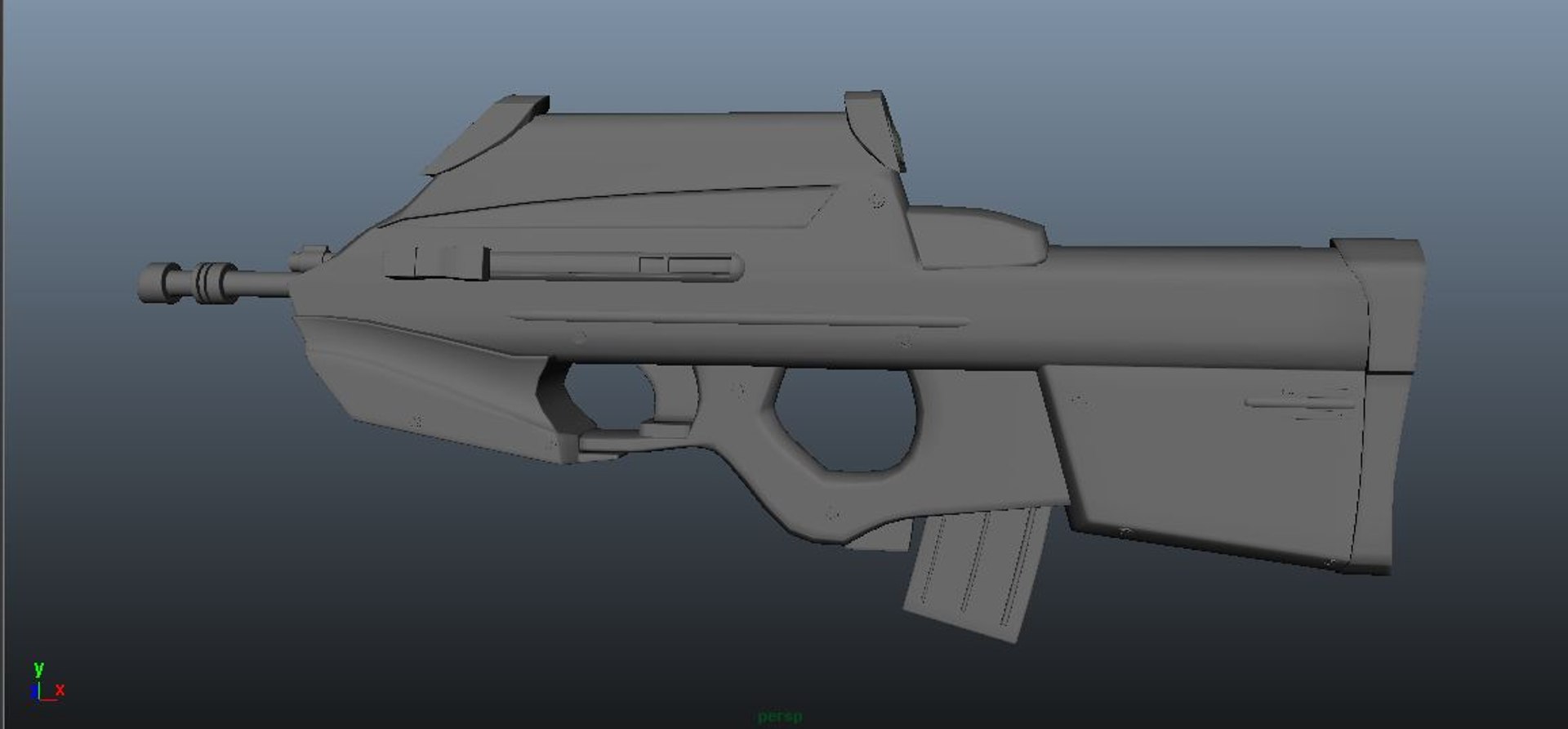 Fn 2000 Gun 3D - TurboSquid 1171128