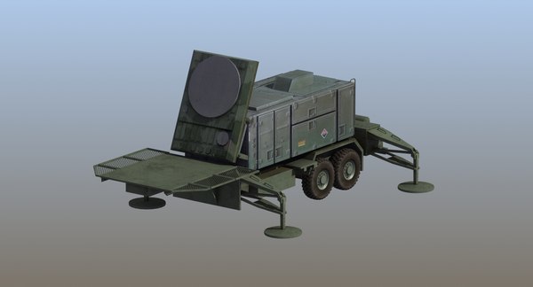 MPQ-53爱国者雷达3D模型 - TurboSquid 1400624