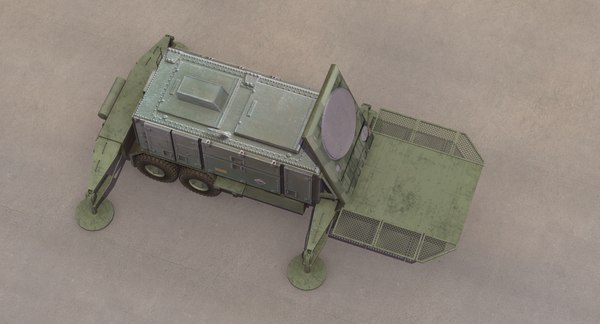MPQ-53爱国者雷达3D模型 - TurboSquid 1400624