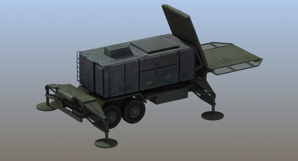 MPQ-53爱国者雷达3D模型 - TurboSquid 1400624