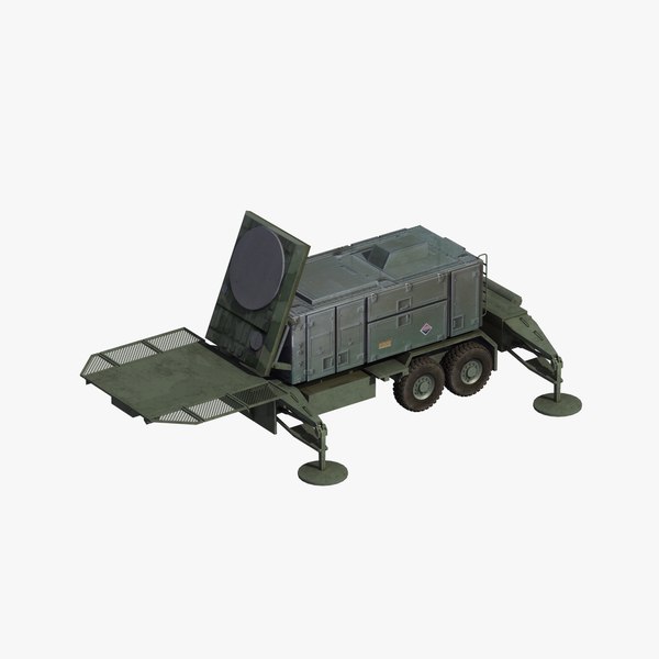 modelo 3d Radar patriota MPQ-53 - TurboSquid 1400624