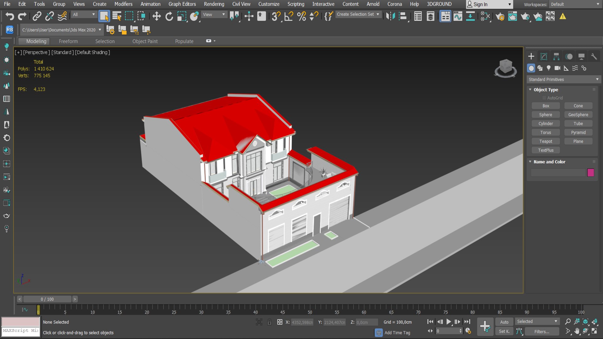 Revit Classic House Model 3D Model - TurboSquid 2227235