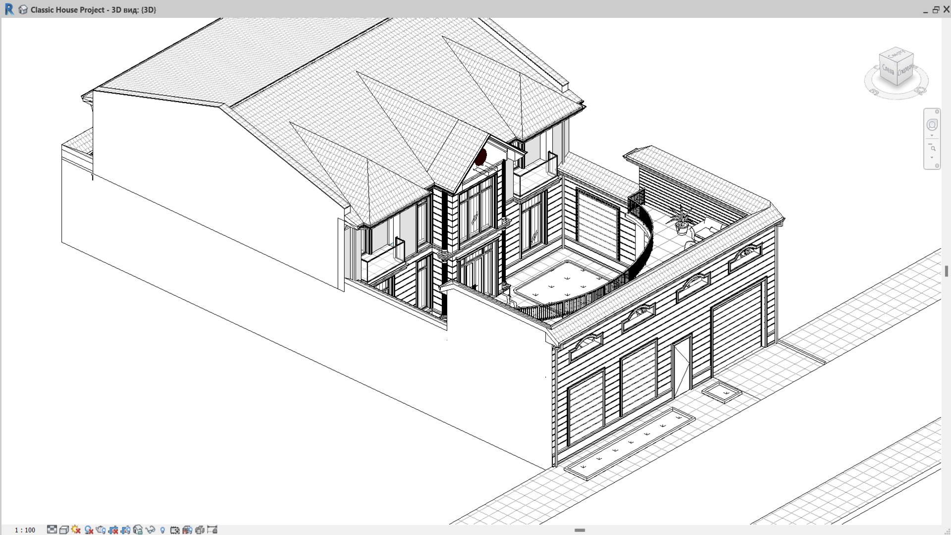 Revit Classic House Model 3D Model - TurboSquid 2227235