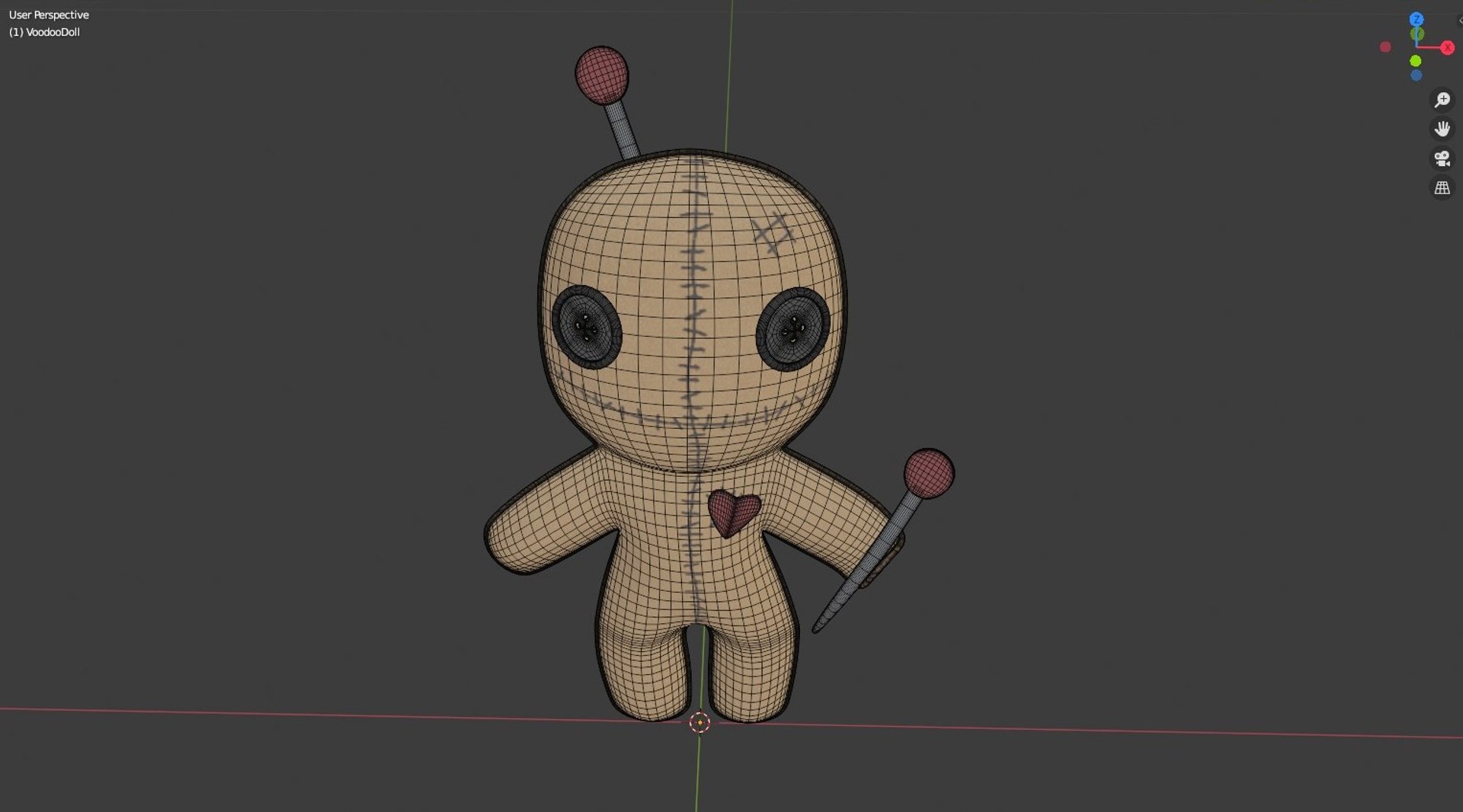 Voodoo Doll 3D Model - TurboSquid 1638224