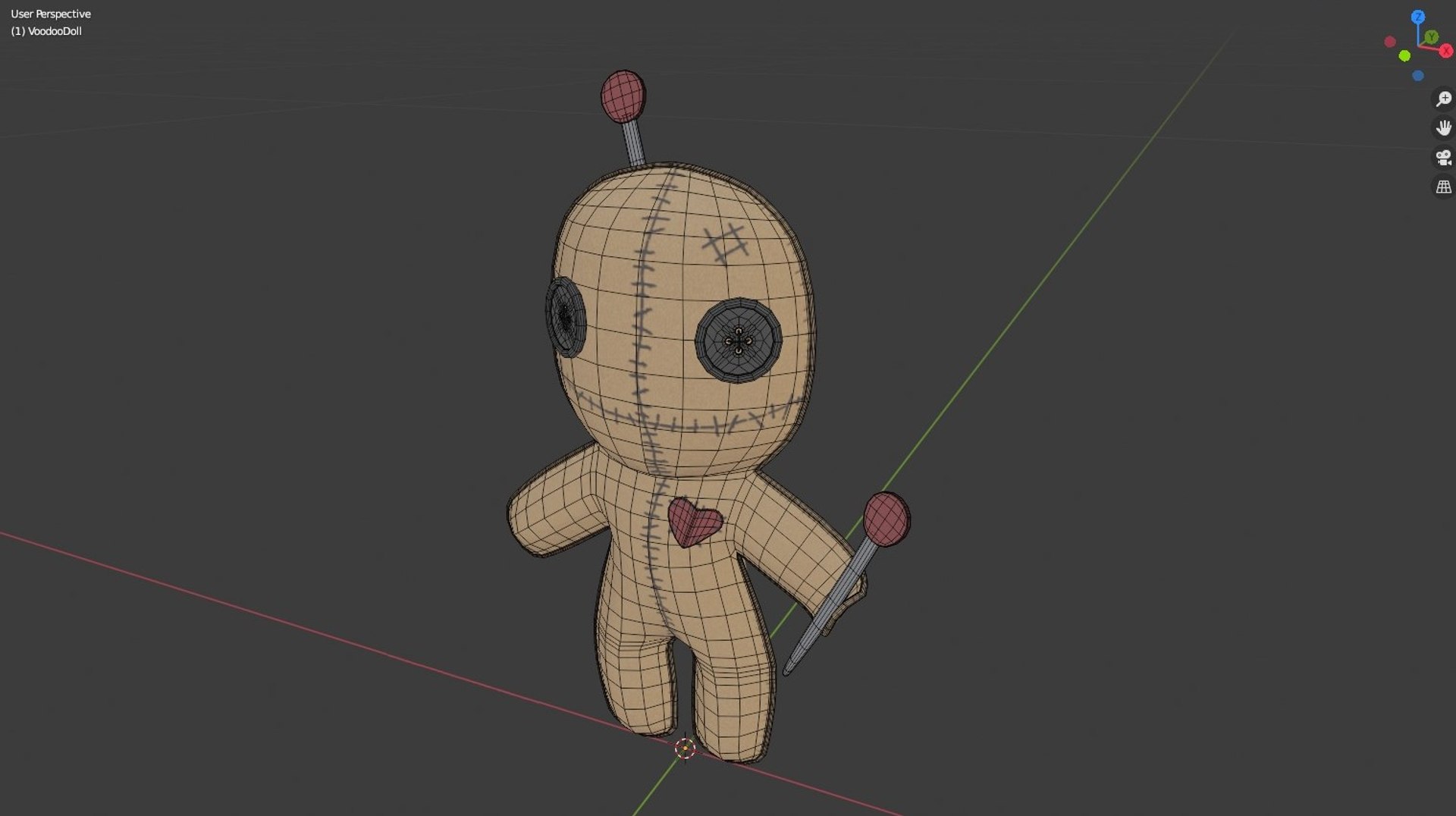 Voodoo Doll 3D Model - TurboSquid 1638224