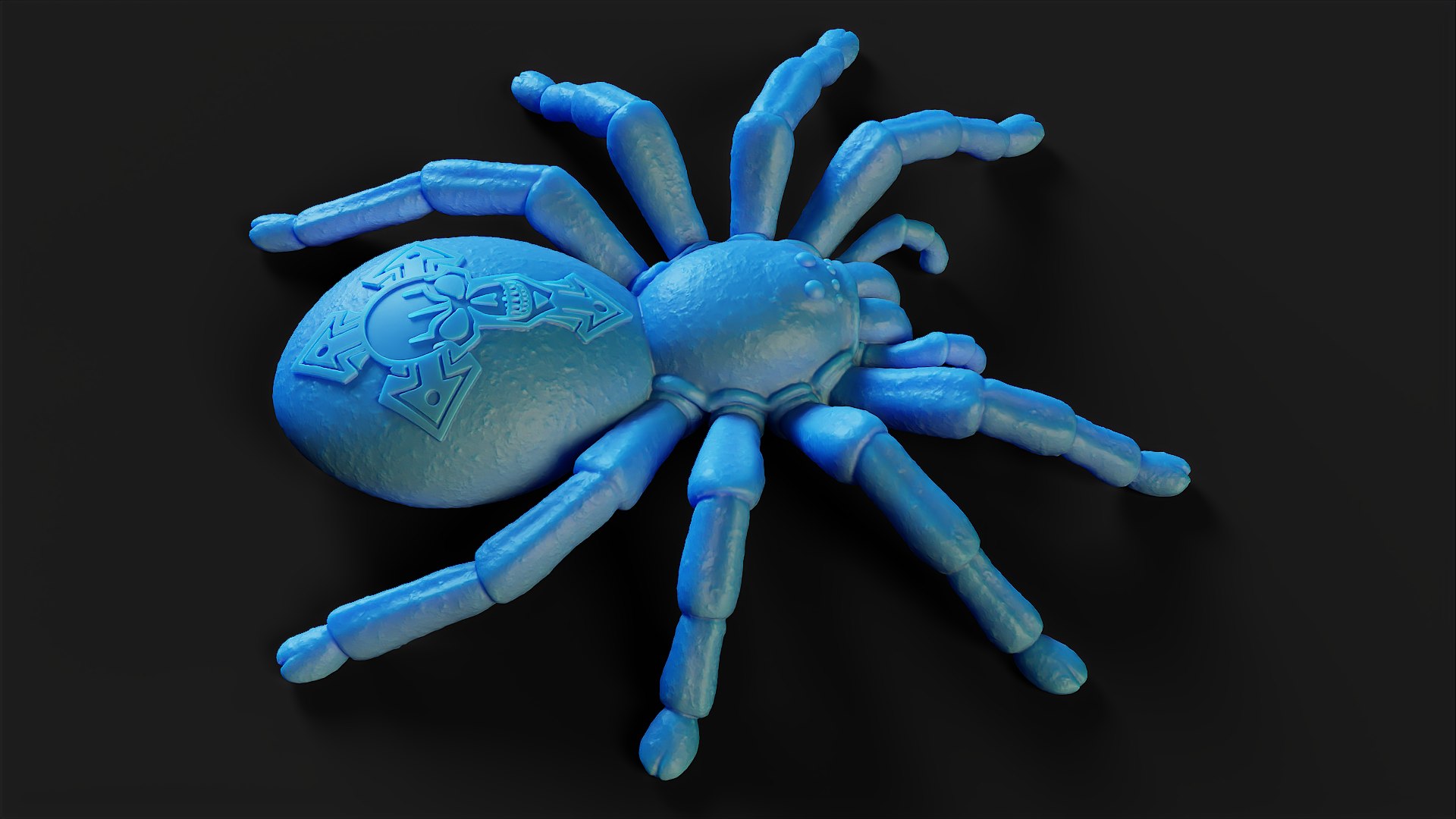 Scarry Spider Print 3d Model