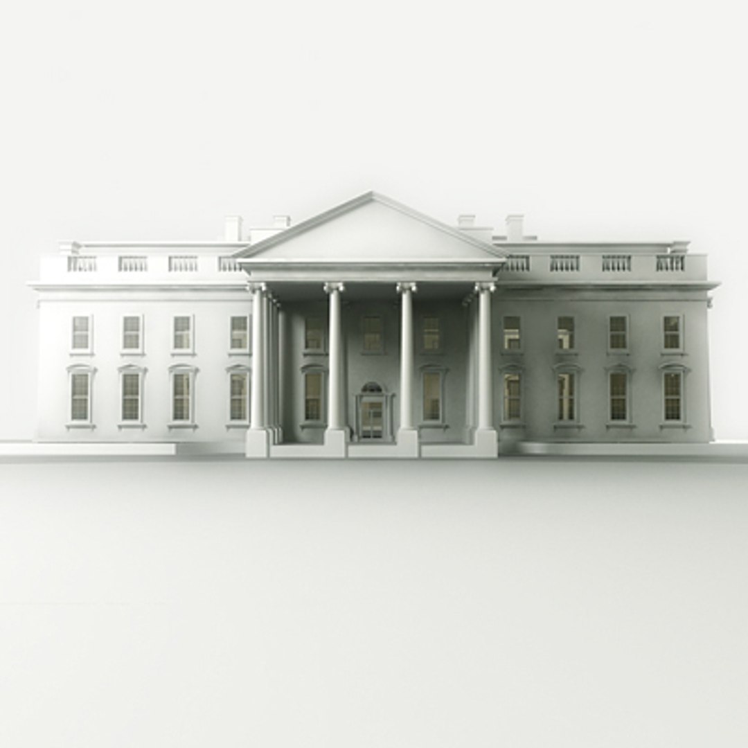 3d whitehouse white house model