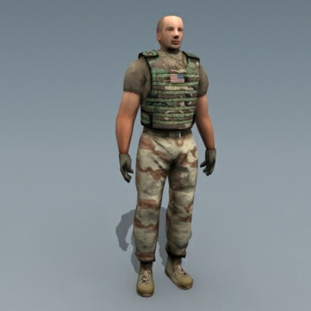 3d Army Driver Model