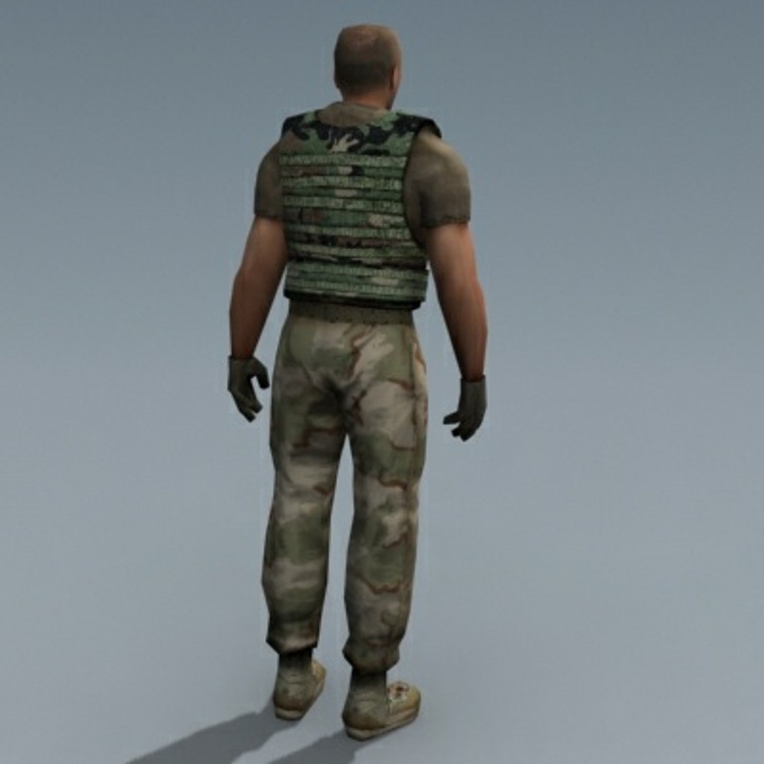 3d Army Driver Model