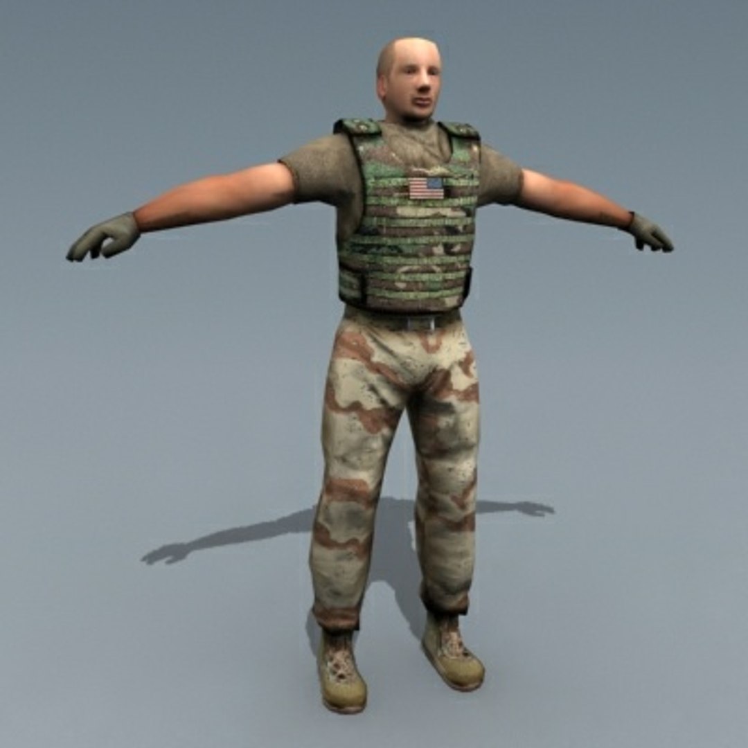3d Army Driver Model