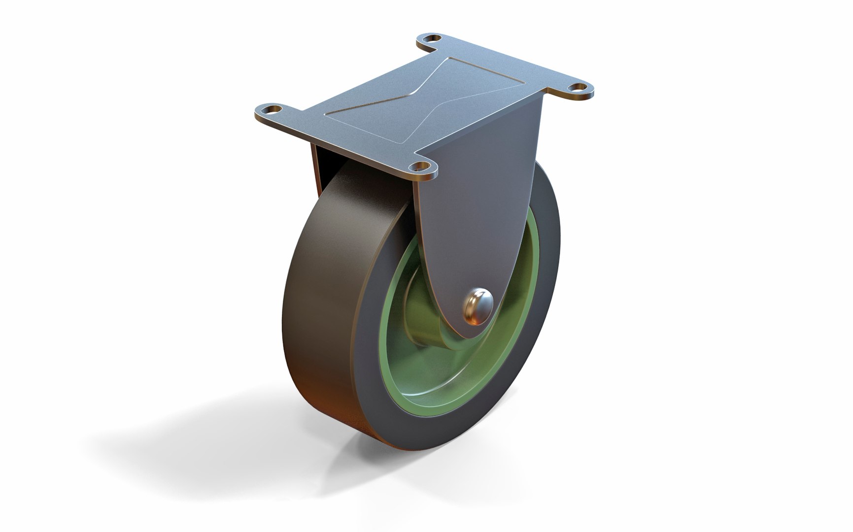 3D Caster Wheel Model - TurboSquid 1412392