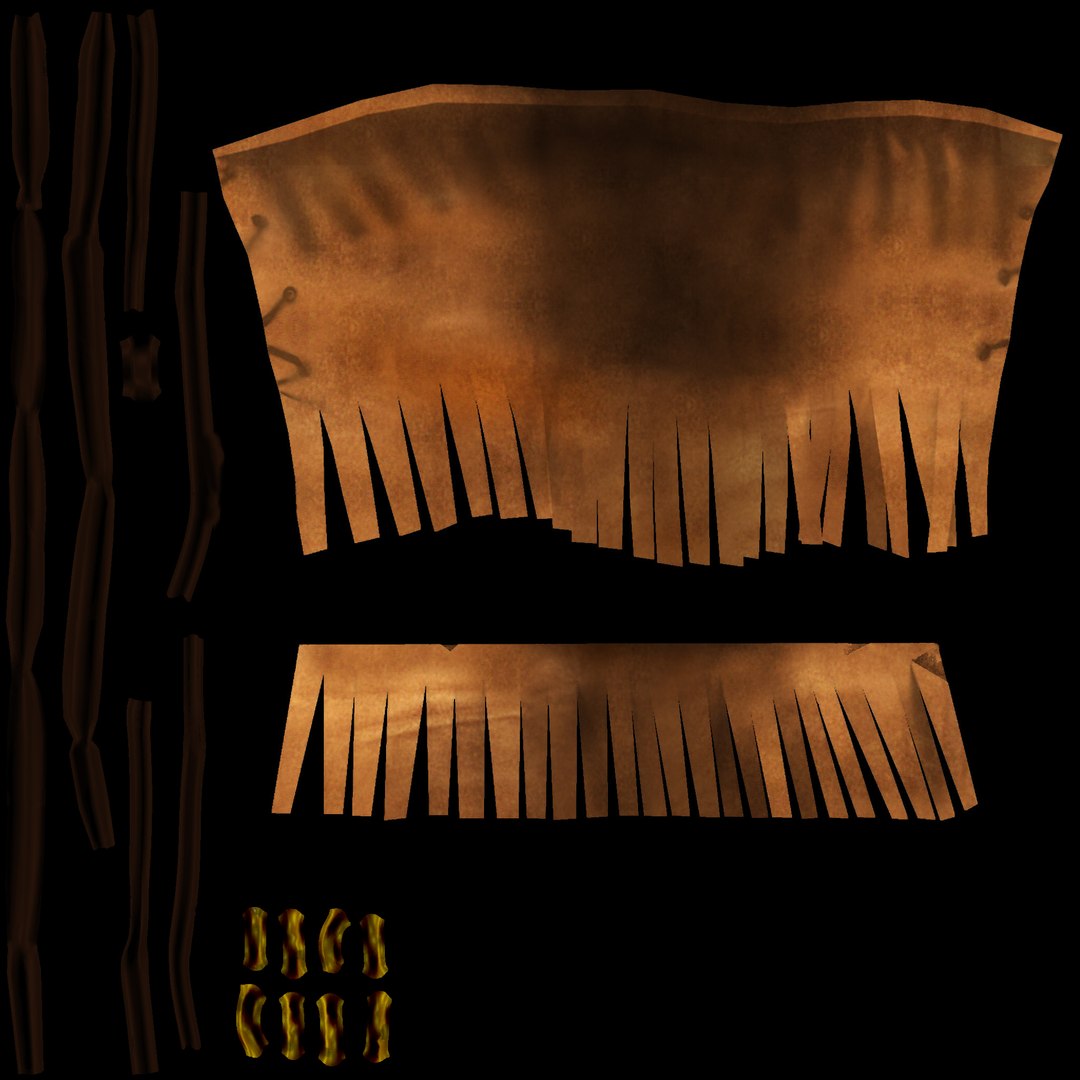 3D Pow Wow Native American Costume model - TurboSquid 2073340