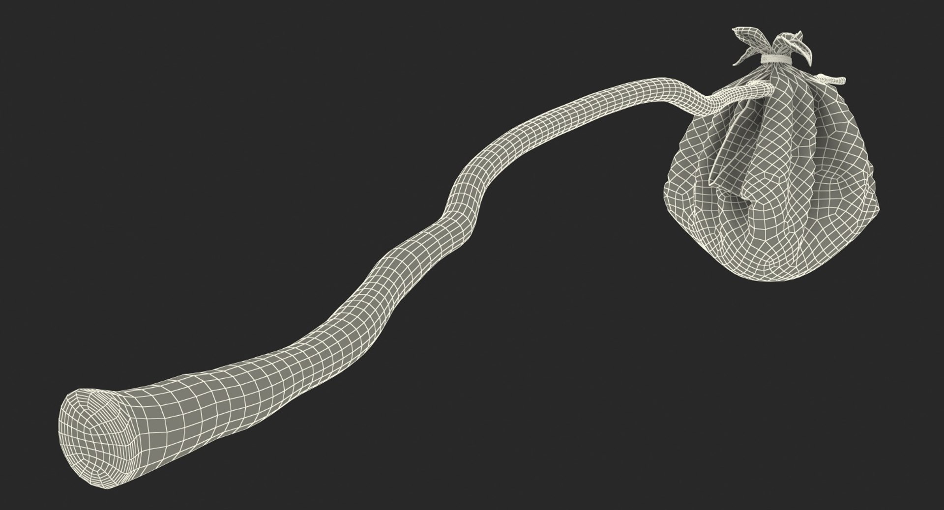 3D bindle stick - TurboSquid 1416103