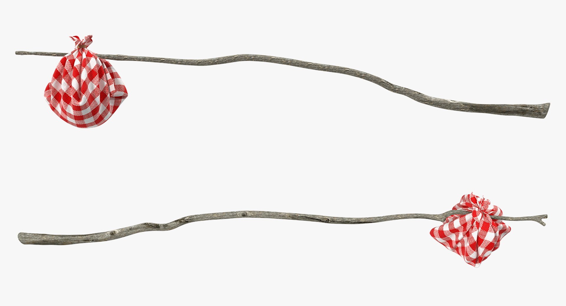 3D Bindle Stick - TurboSquid 1416103