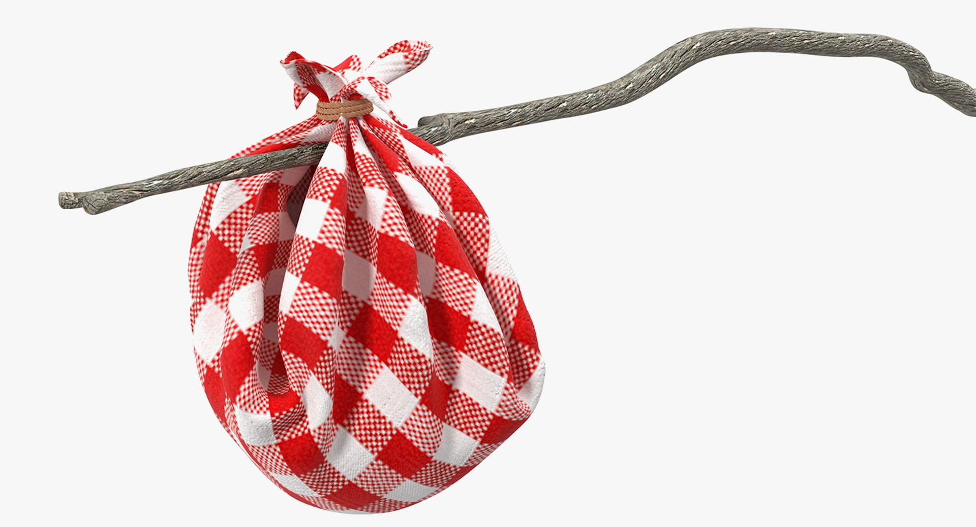 3D Bindle Stick - TurboSquid 1416103