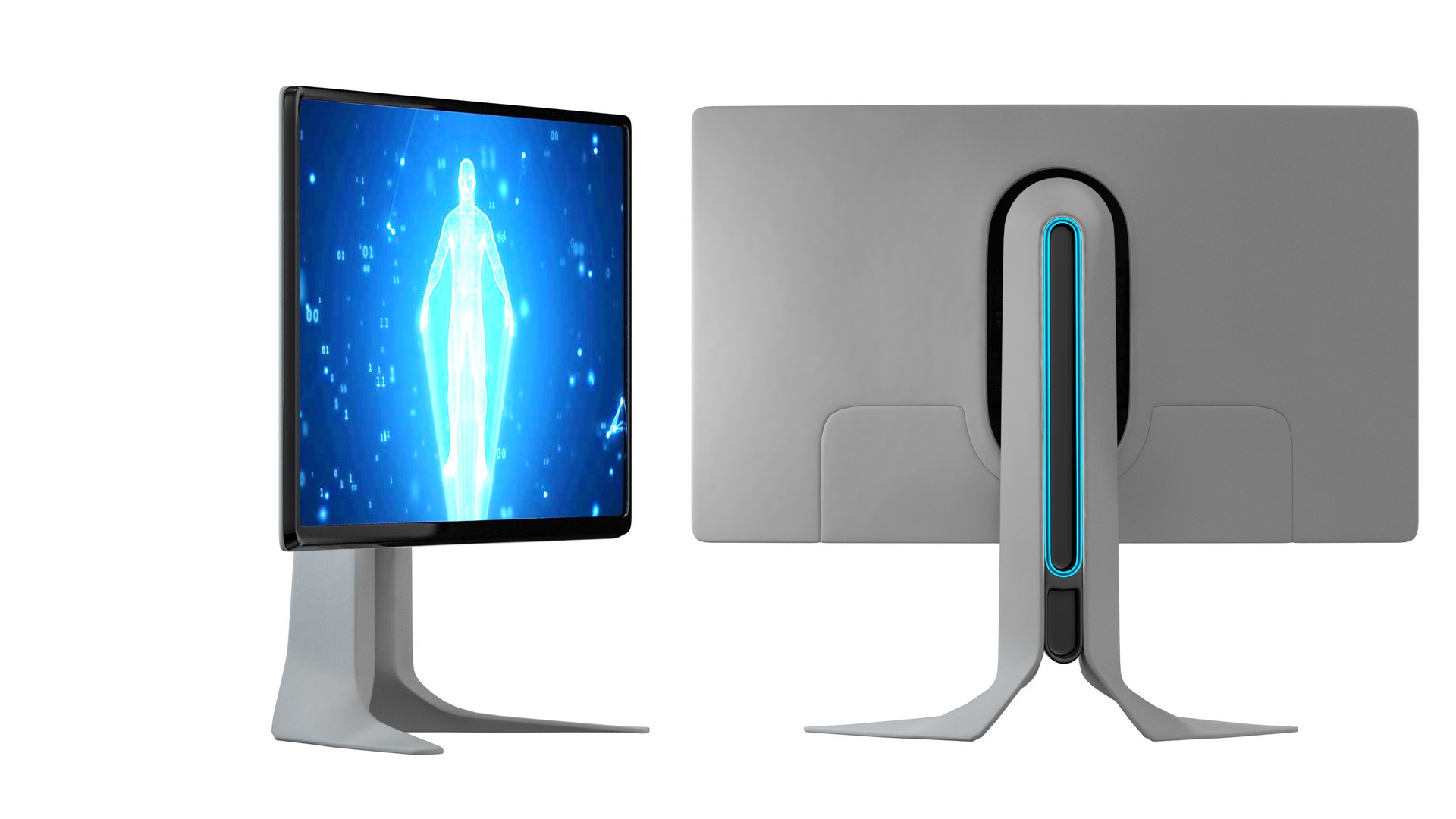 Alienware AW2720HF Monitor 3D Model - TurboSquid 2223679