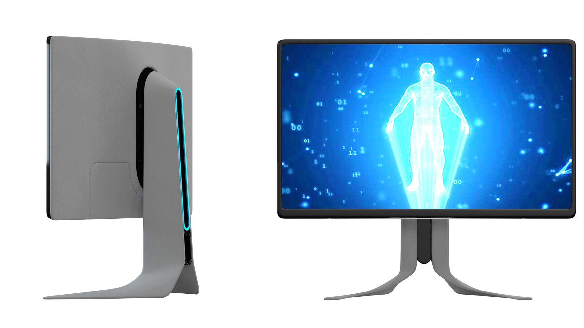 Alienware AW2720HF Monitor 3D Model - TurboSquid 2223679