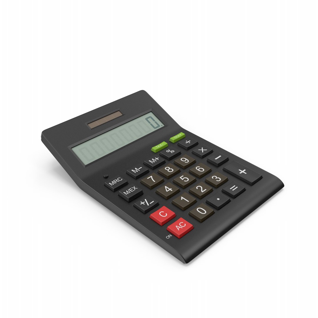 3D Calculator - TurboSquid 1845428