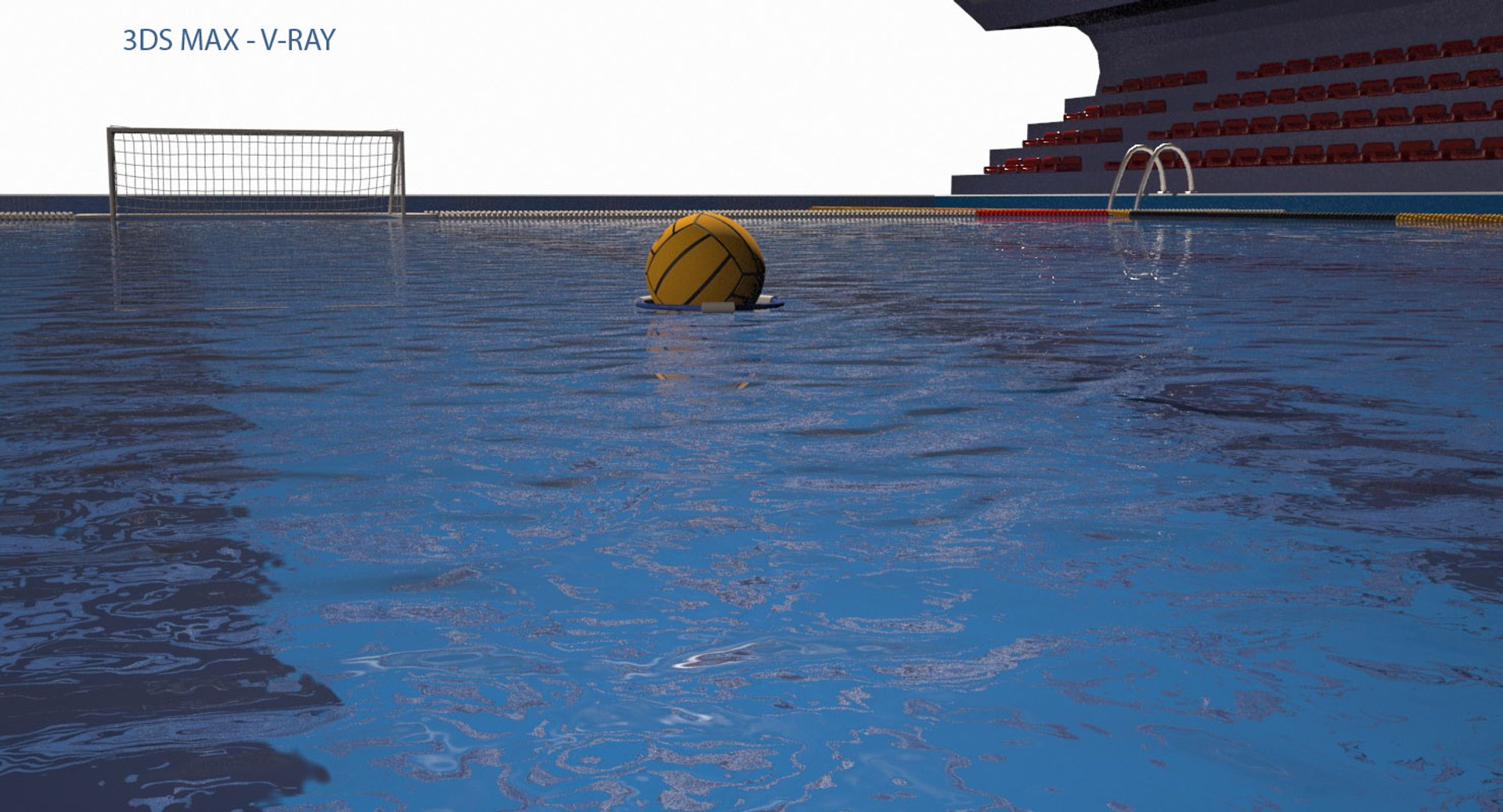 3D Model Water Polo Pool - TurboSquid 1215092