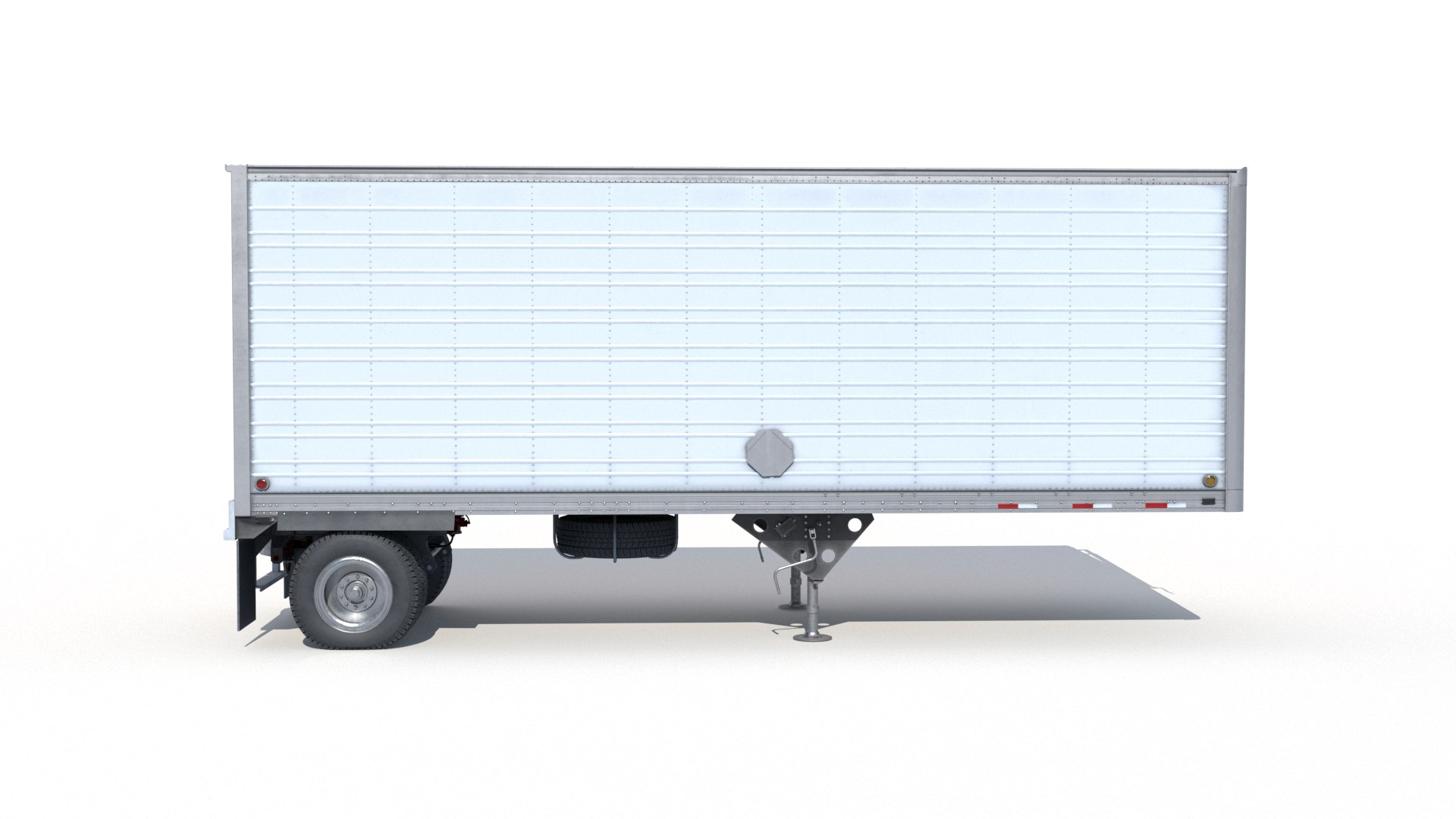Truck Trailer 3D Model - TurboSquid 2186102