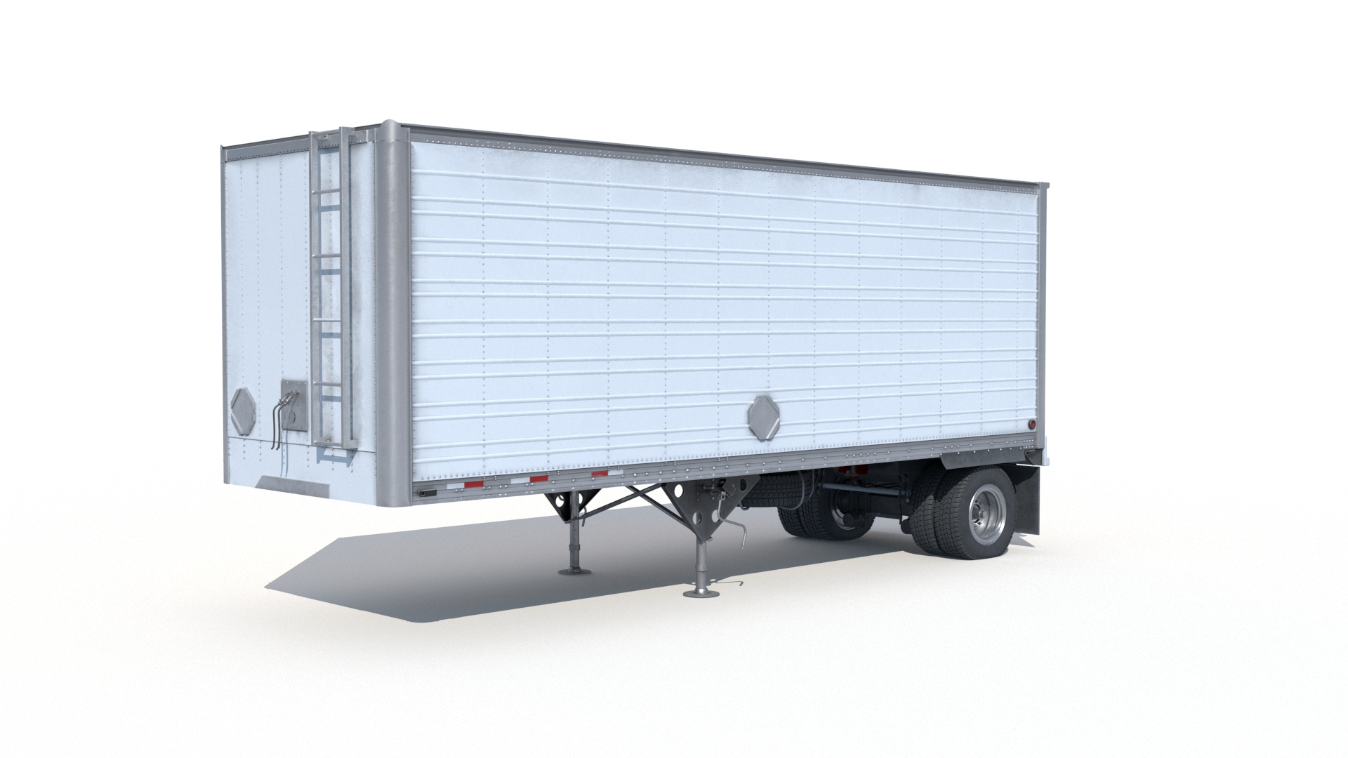 Truck Trailer 3D Model - TurboSquid 2186102