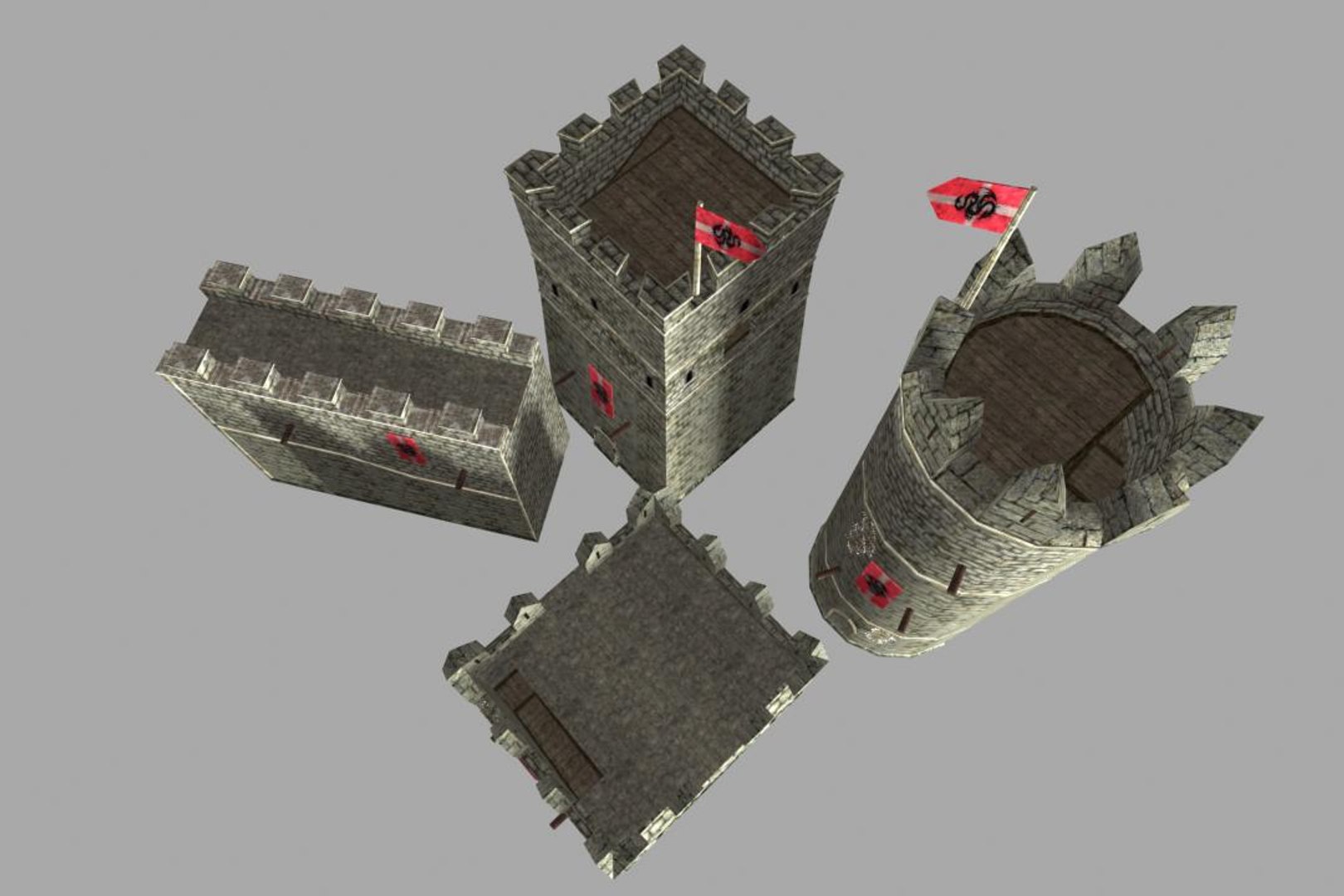 Max Castle Props Towers