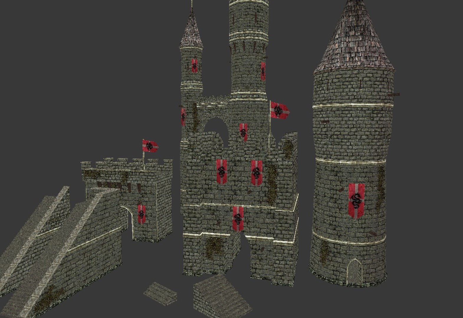 Max Castle Props Towers