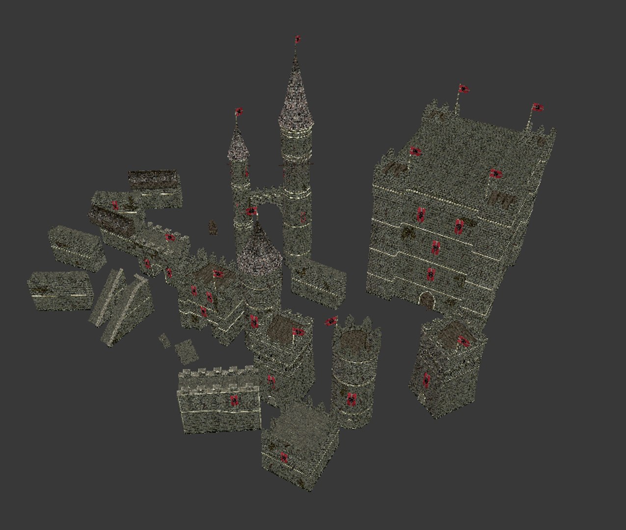 Max Castle Props Towers