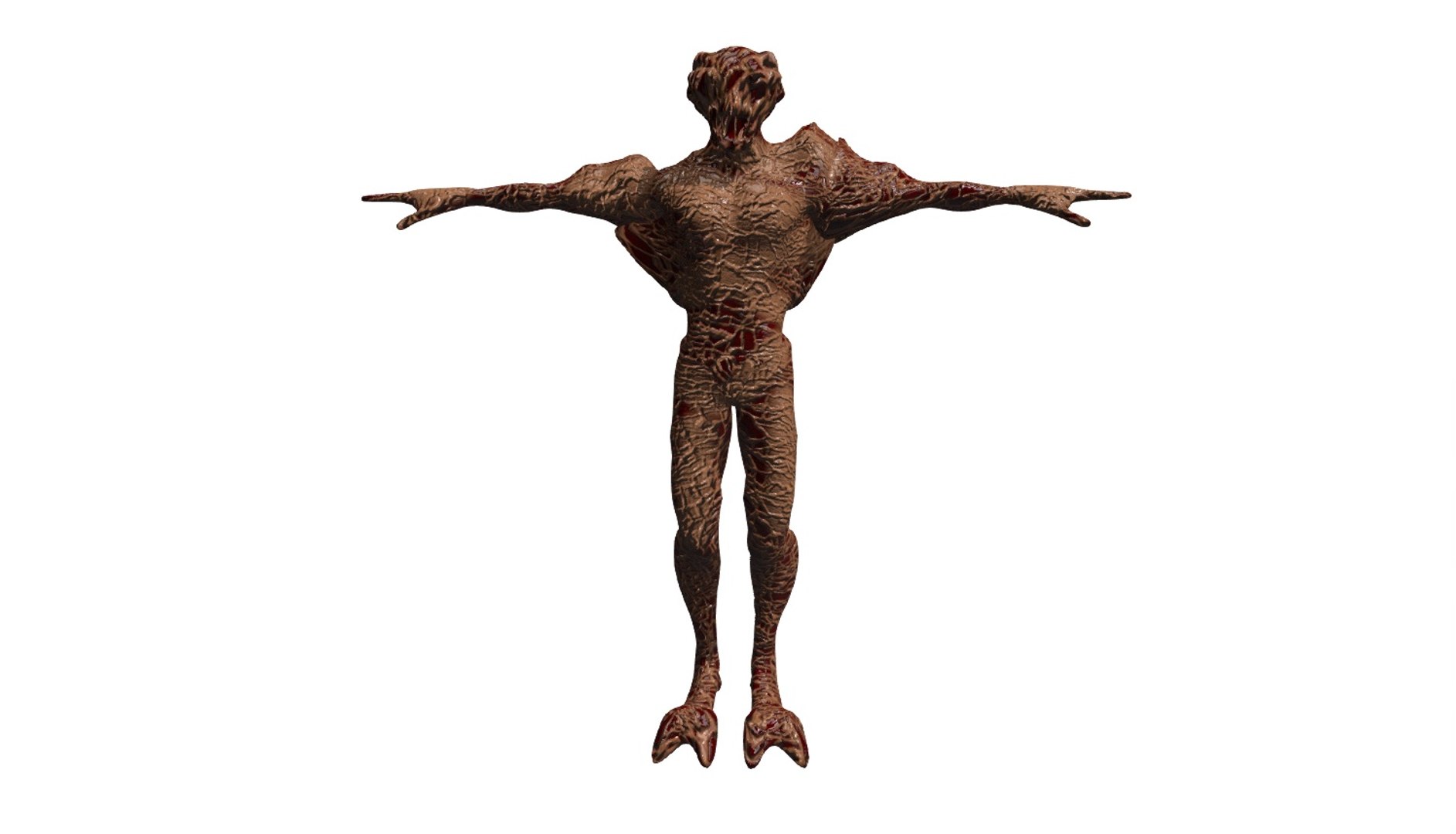 Toxic Mutant Model - TurboSquid 1450385