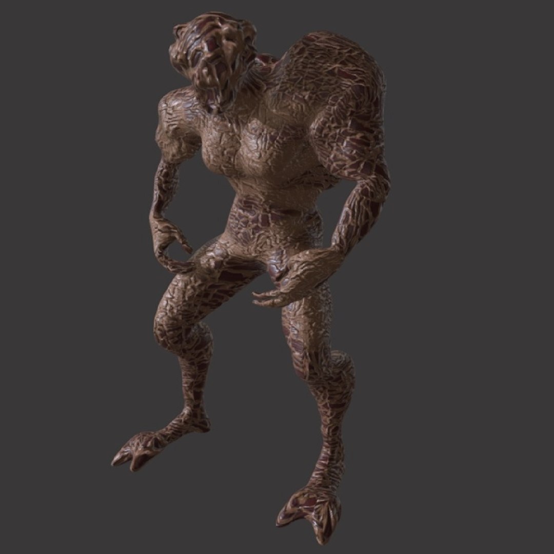 Toxic Mutant Model - TurboSquid 1450385