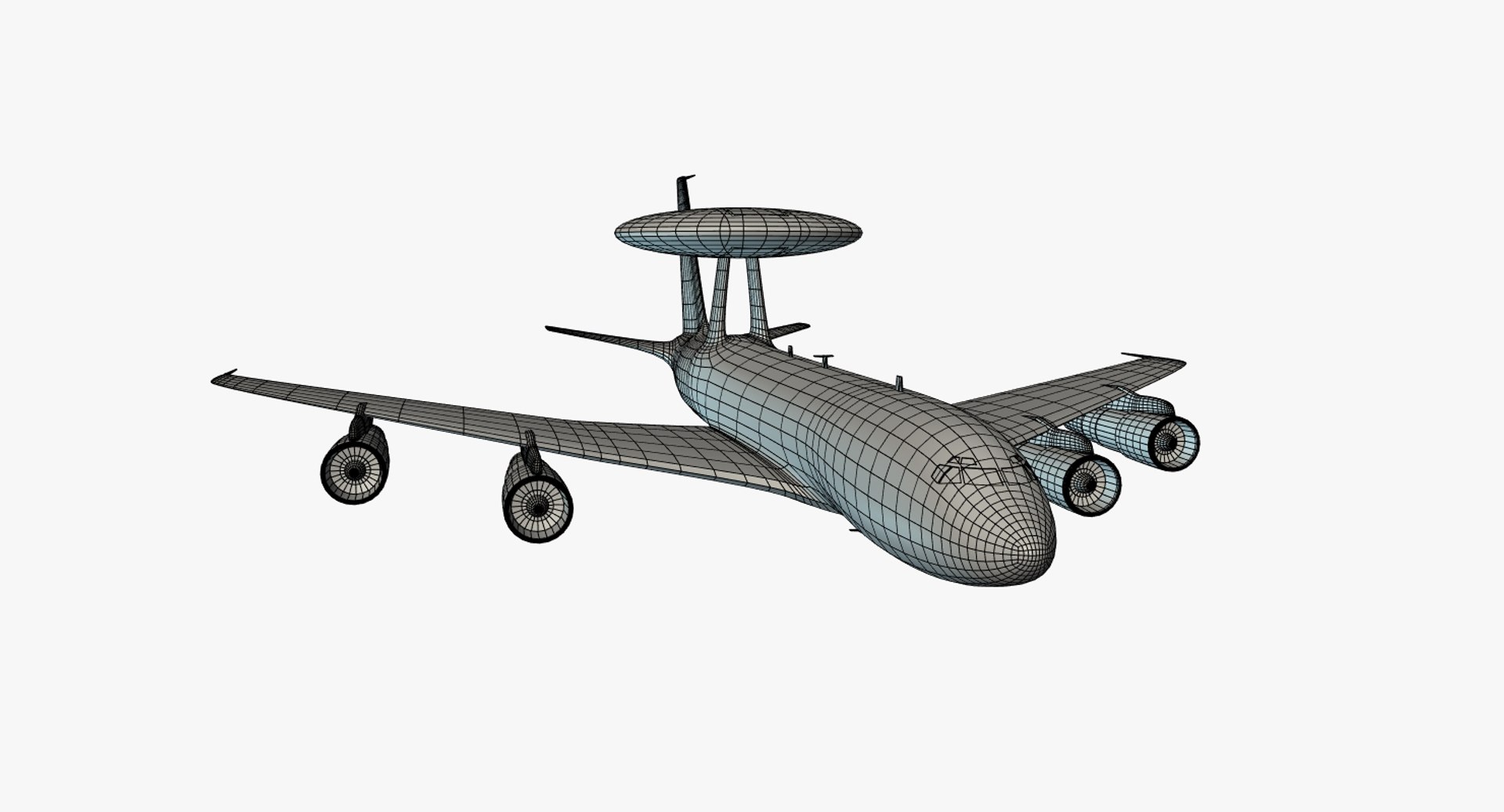 E3 Awacs 3d Model