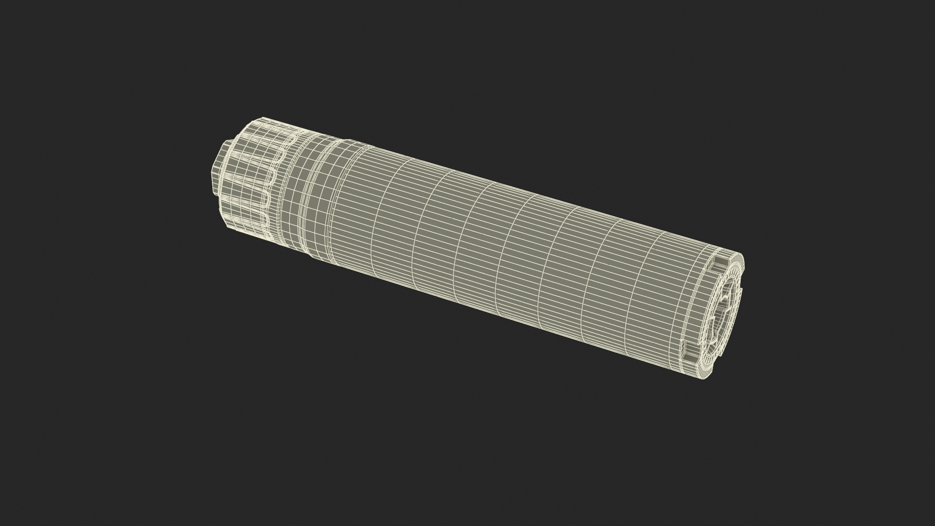 Moderator Silencer 3D Model - TurboSquid 2246284