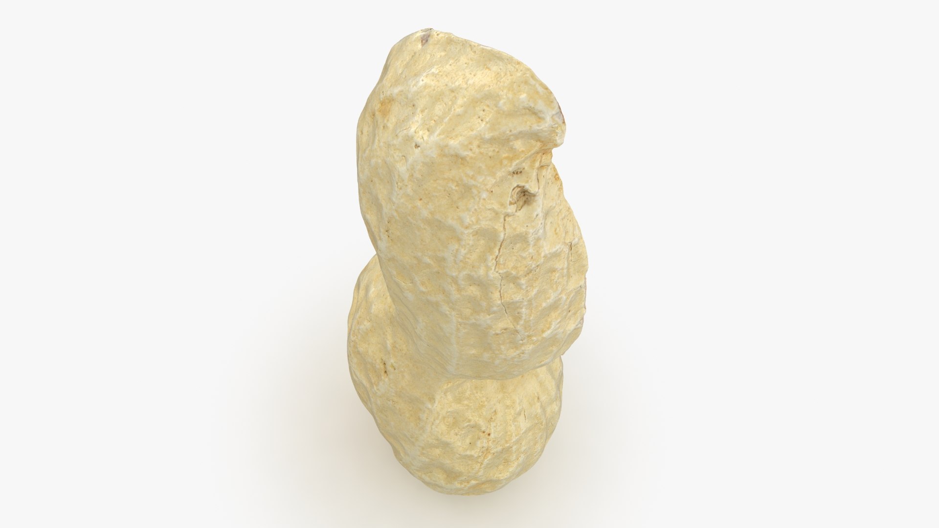 Open Peanut Shell 01 3D Model - TurboSquid 1955653
