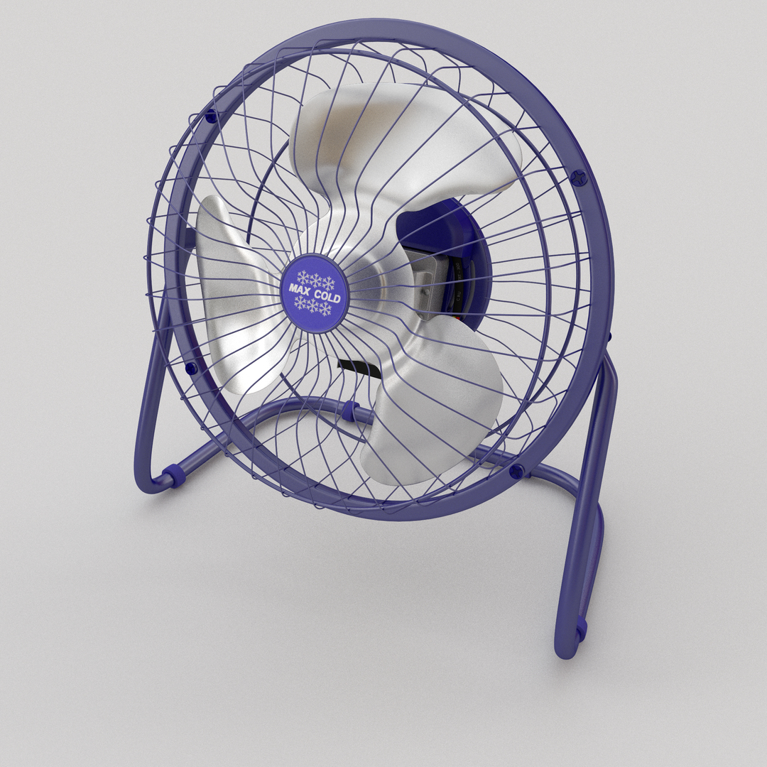 Mini-fan 3D Model - TurboSquid 1517163