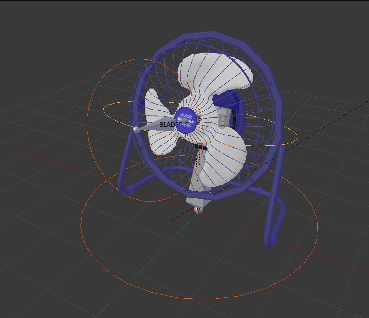 Mini-fan 3D Model - TurboSquid 1517163