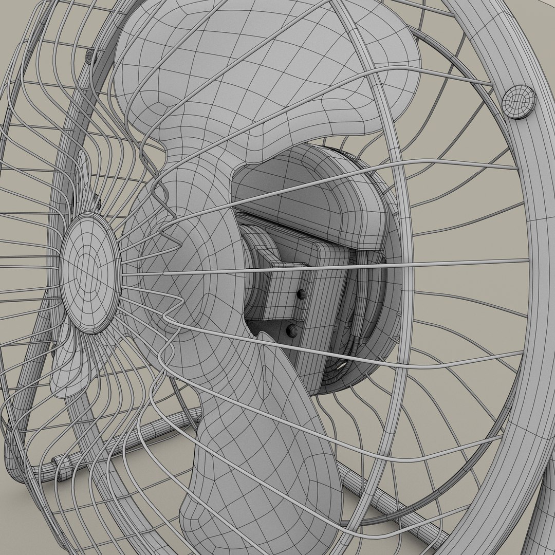 Mini-fan 3D Model - TurboSquid 1517163