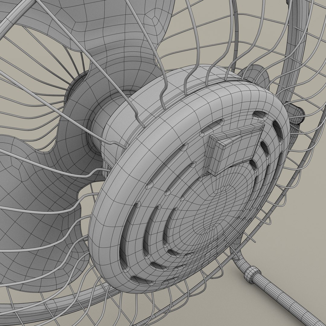 Mini-fan 3D Model - TurboSquid 1517163