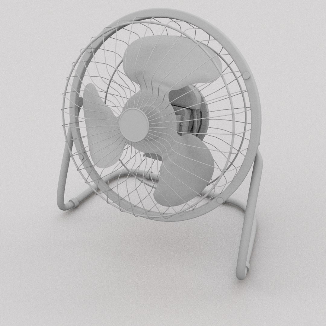 Mini-fan 3D Model - TurboSquid 1517163
