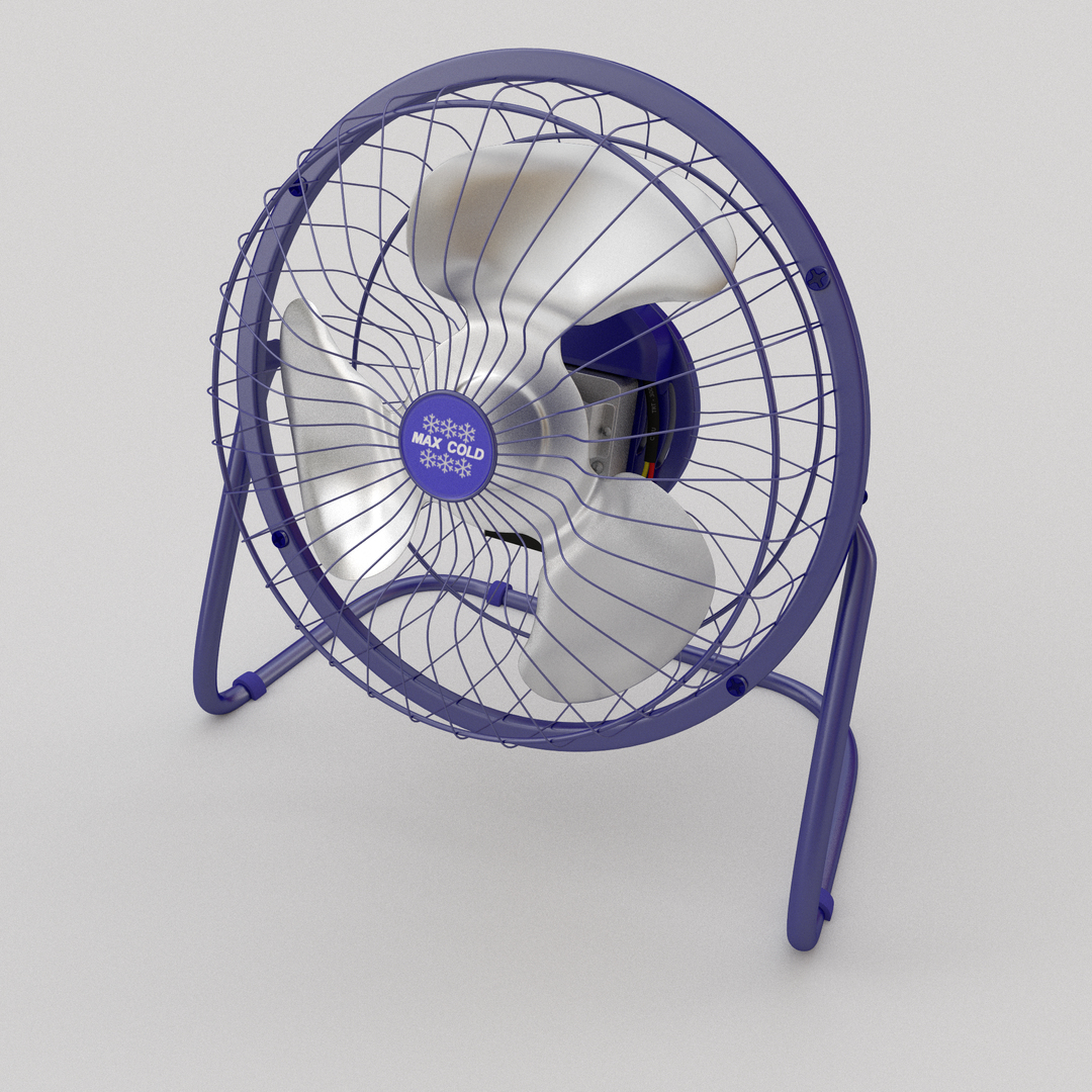 Mini-fan 3D Model - TurboSquid 1517163