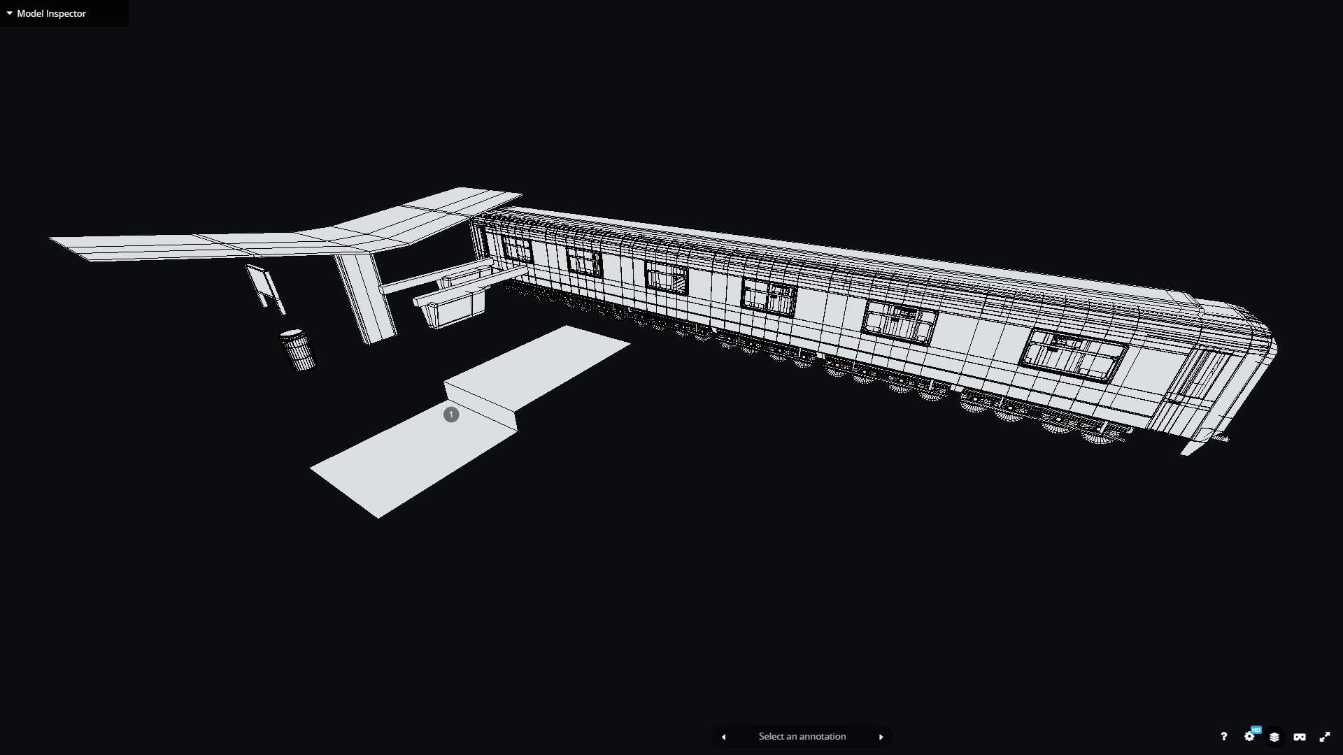 3D Railway Station Assets With Train Interior - TurboSquid 1916735