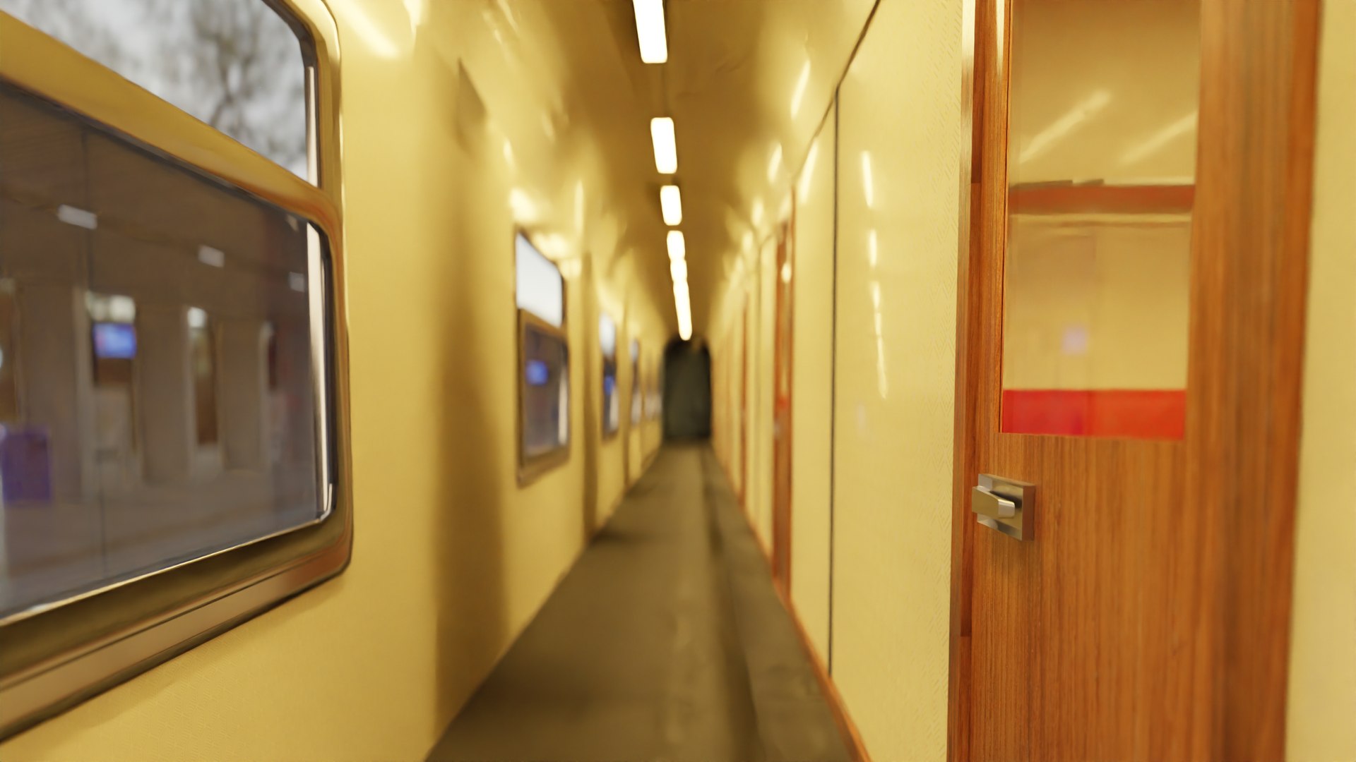 3D Railway Station Assets With Train Interior - TurboSquid 1916735