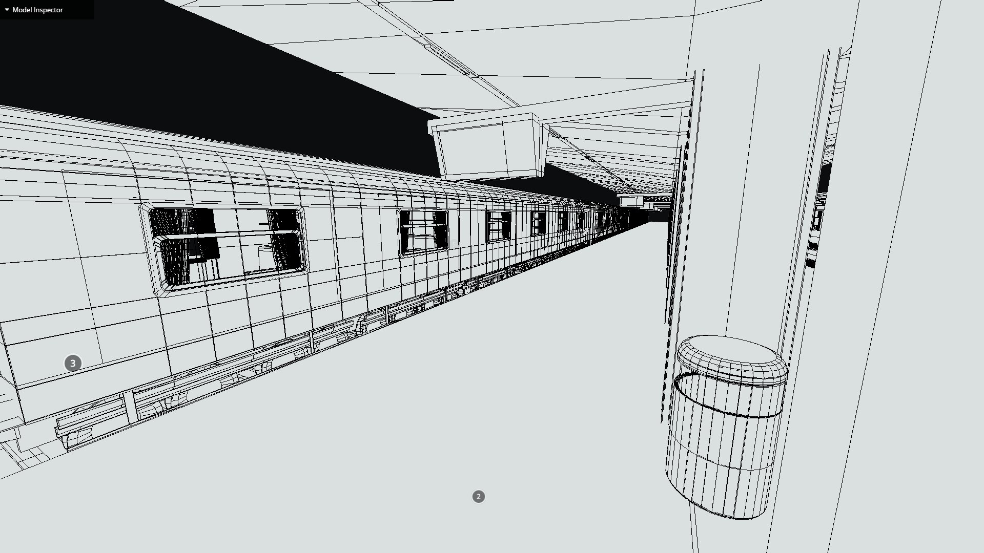 3D Railway Station Assets With Train Interior - TurboSquid 1916735