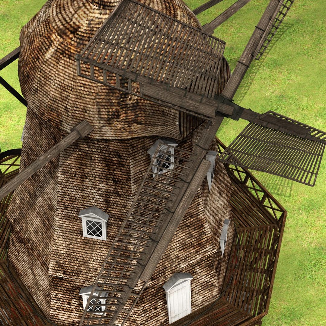 Dutch Windmill 3ds