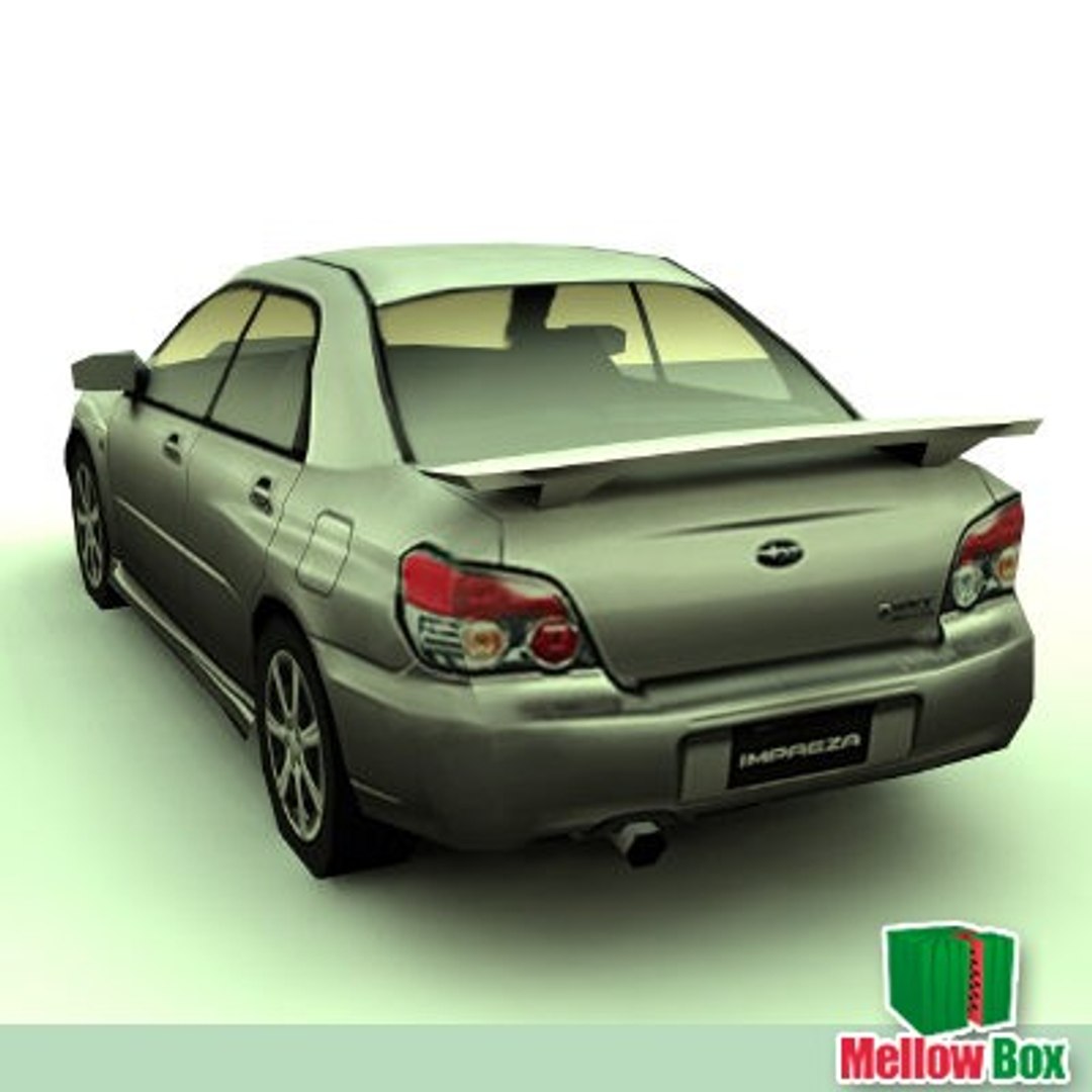 Subaru Impreza 2006 3d Max