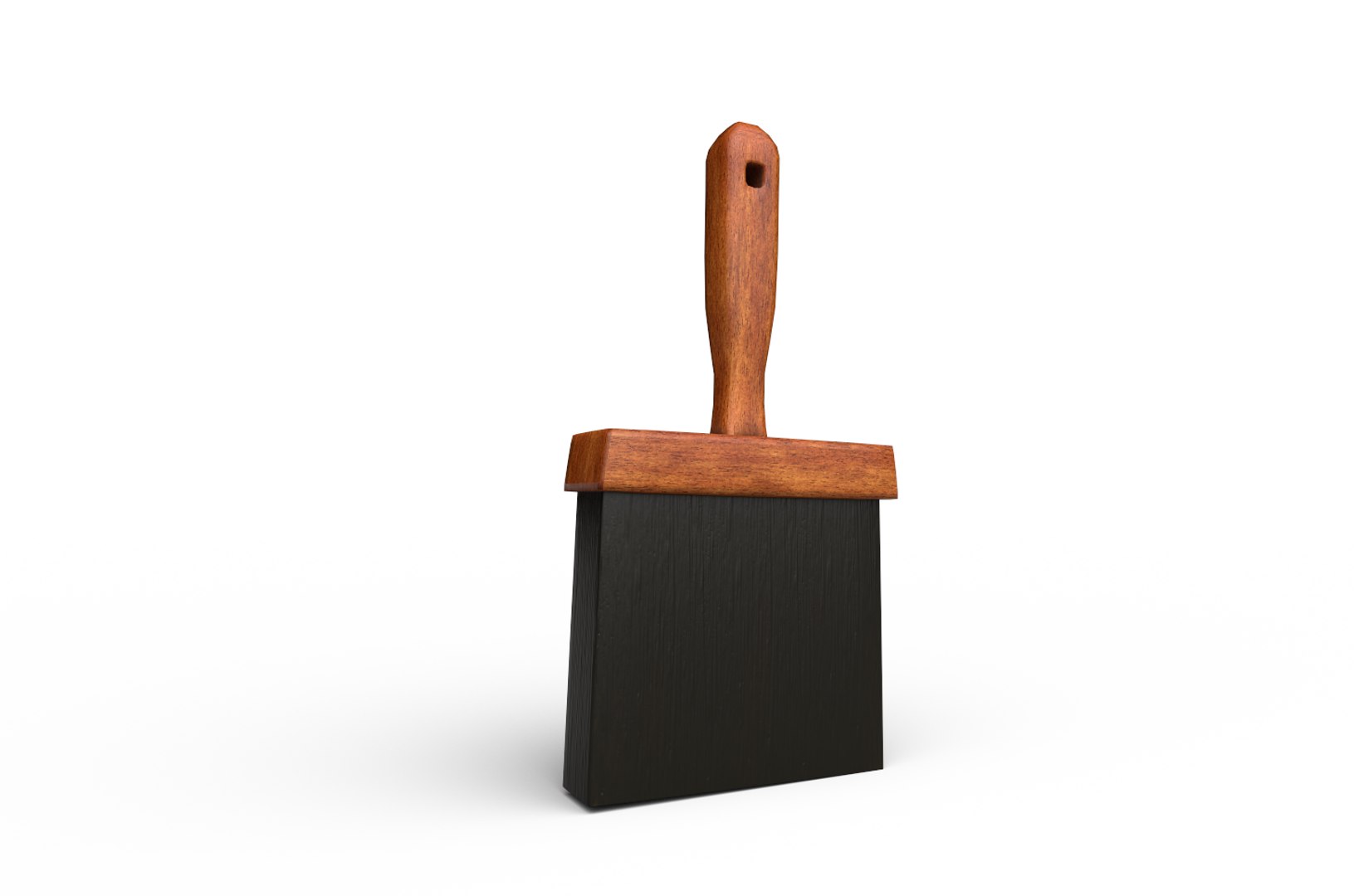 Block Paint Brush 3D Model - TurboSquid 1460969