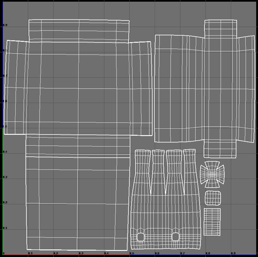 Block Paint Brush 3D Model - TurboSquid 1460969