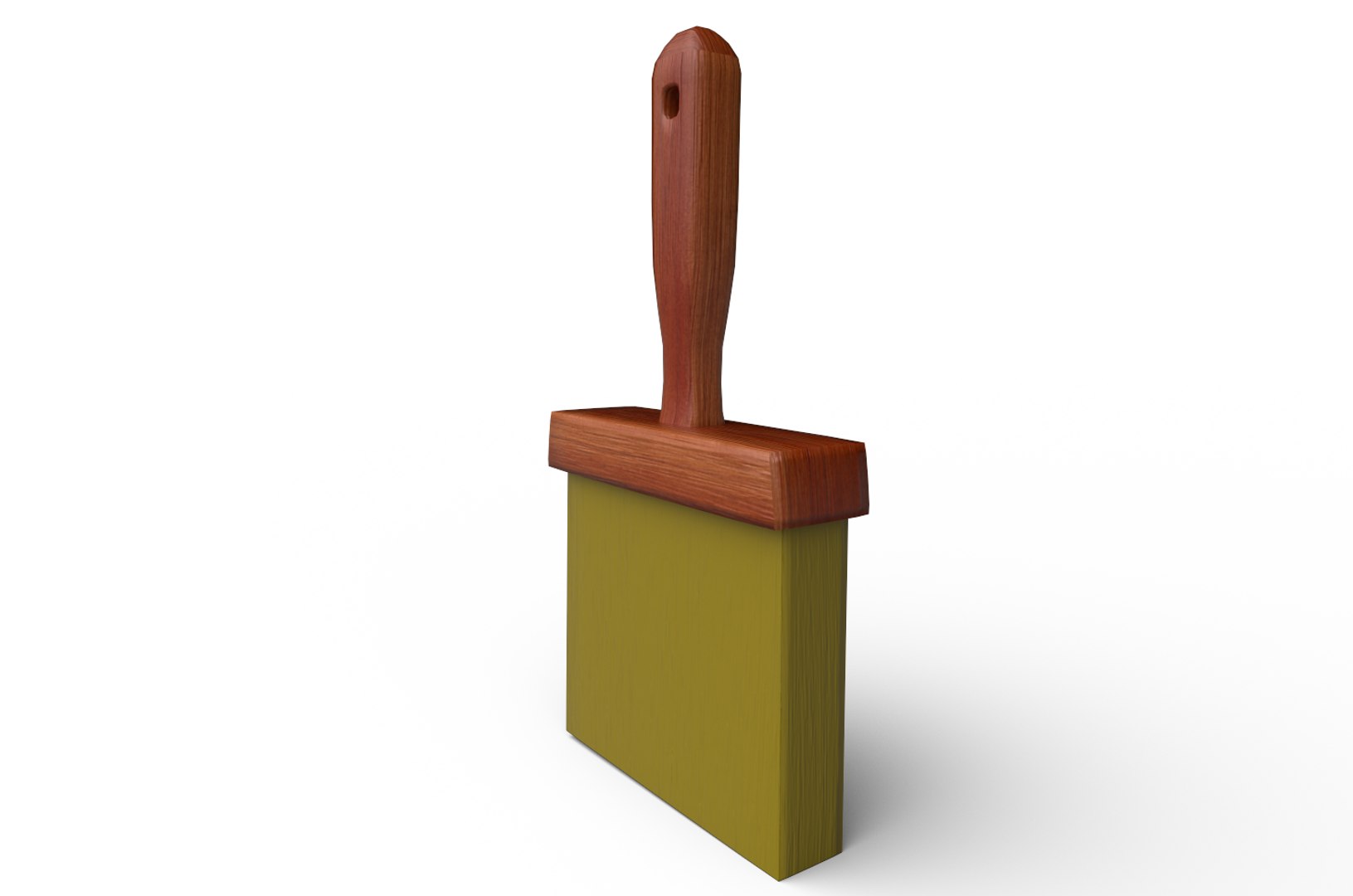 Block Paint Brush 3D Model - TurboSquid 1460969