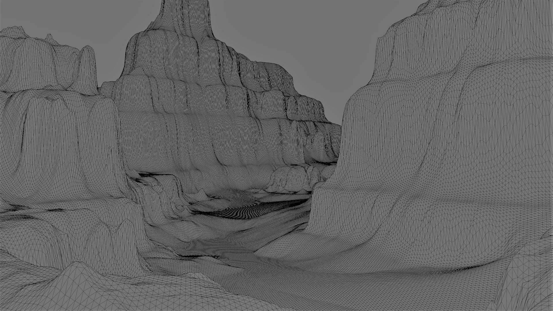 3D Model 8K Detailed Cliff Landscape - TurboSquid 1809243