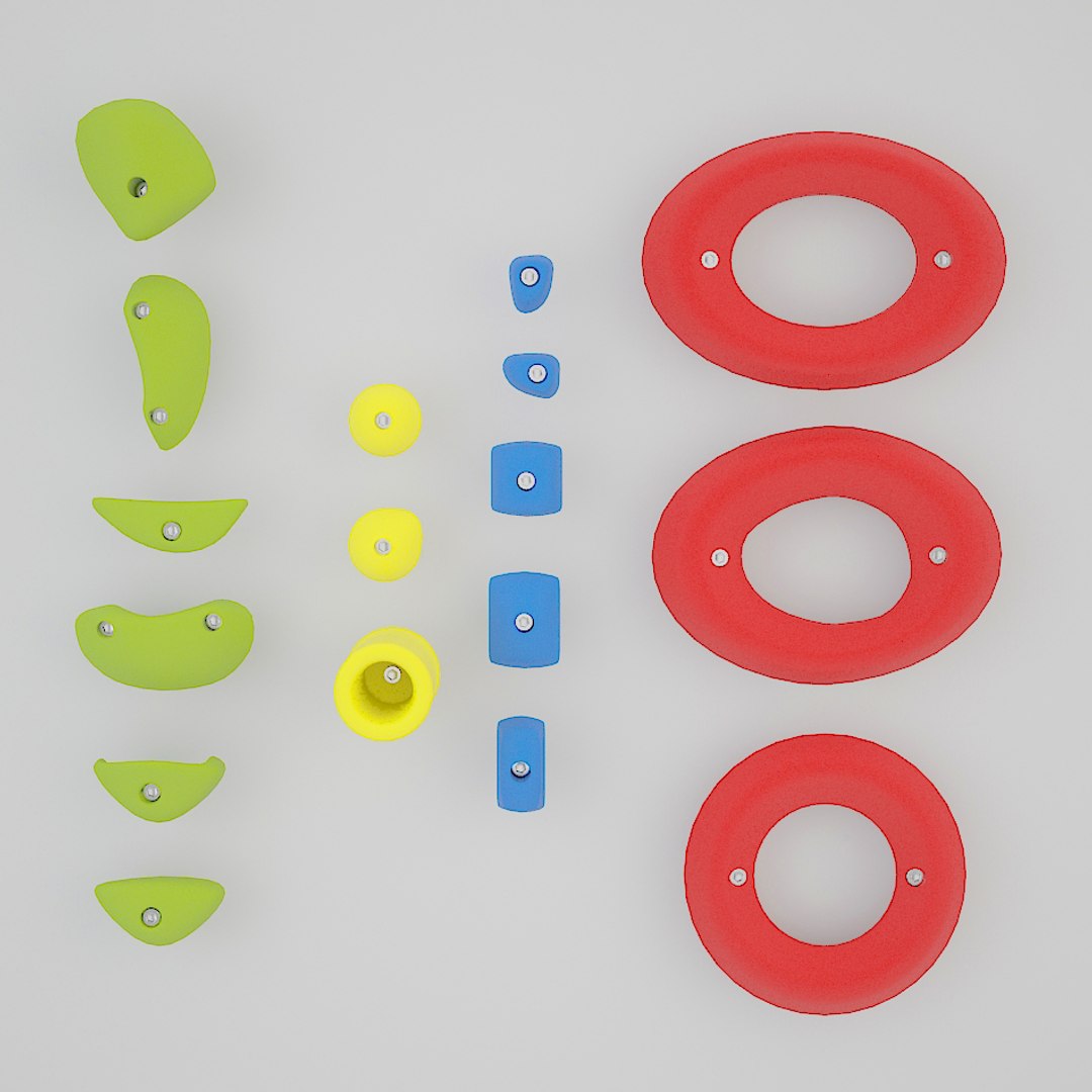 Climbing Hold V2 3D - TurboSquid 1266239